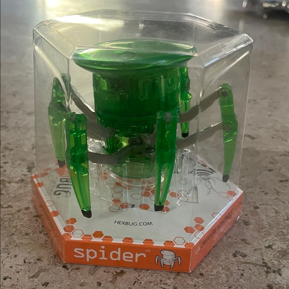Spider | Toys | Hexbug Green Robotic Spider Toy | Poshmark